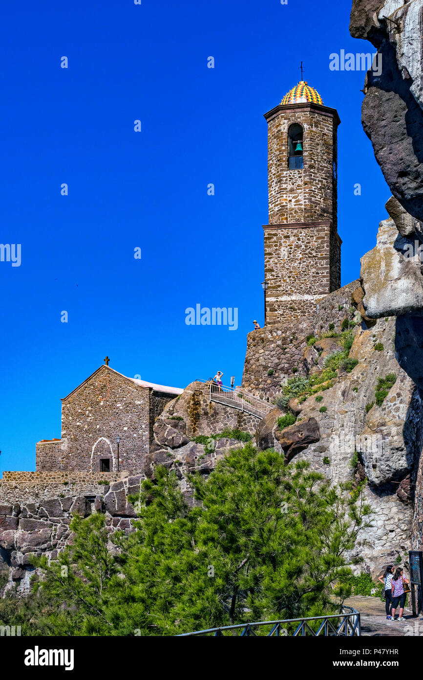 Italy Sardinia Anglona Castelsardo,Cathedral of Saint Anthony the Abbot ...