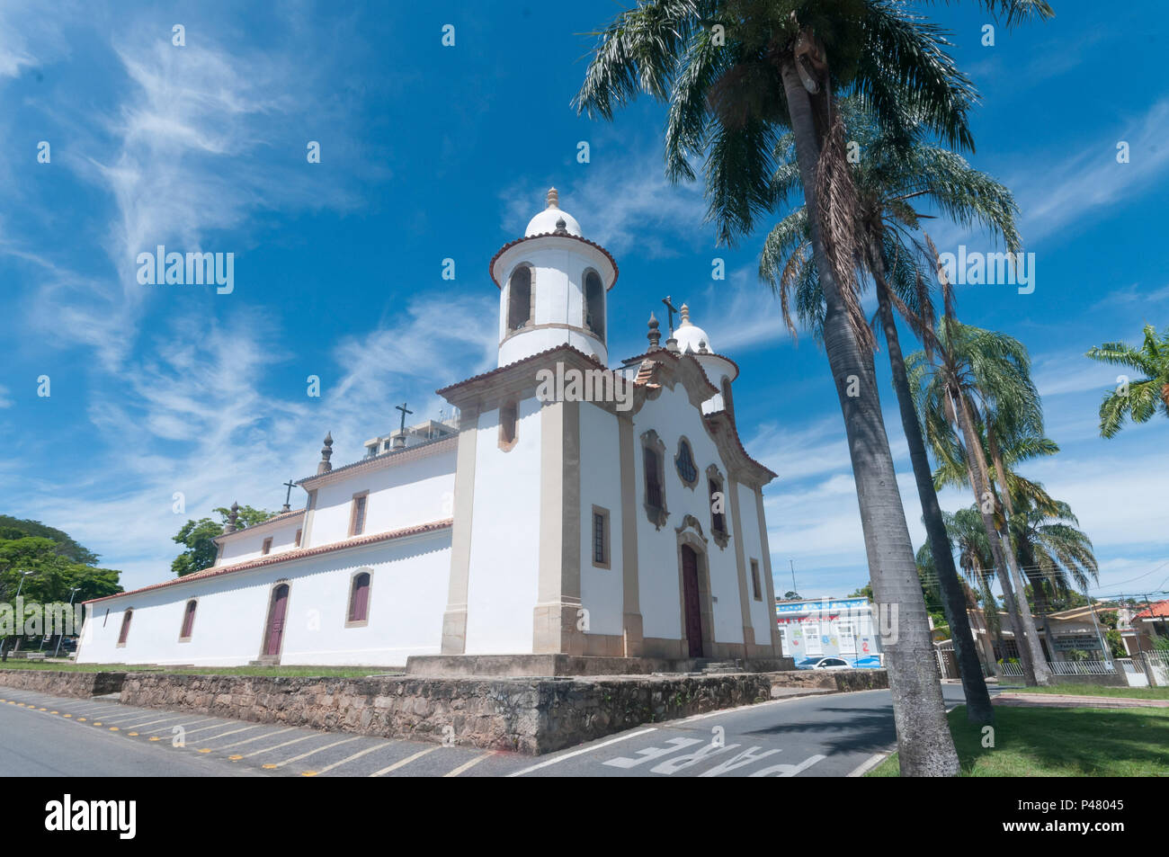 CAMPO BELO, MG - 30/01/15: Cidade de Campo Belo, Minas. Matriz Velha na ...