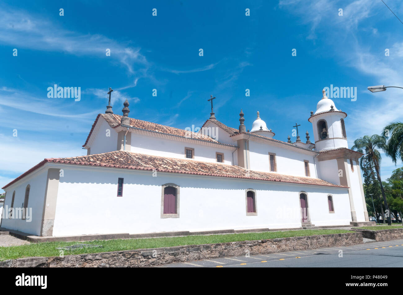 CAMPO BELO, MG - 30/01/15: Cidade de Campo Belo, Minas. Matriz Velha na ...