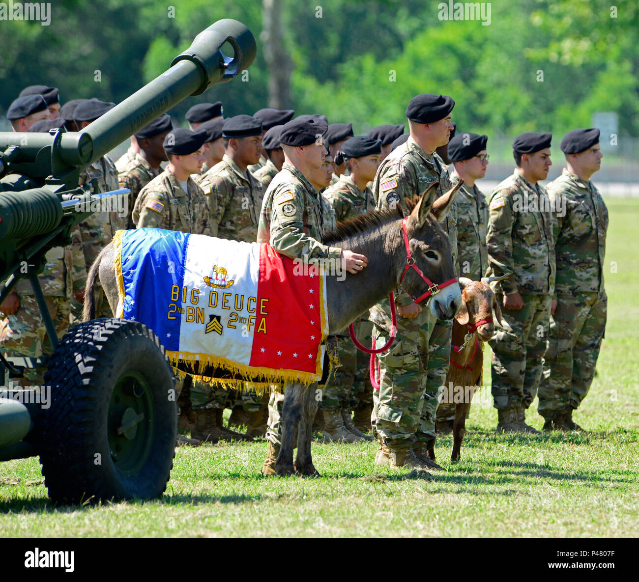 Finally getting with the program, Big Deuce and Short Round stand at ...