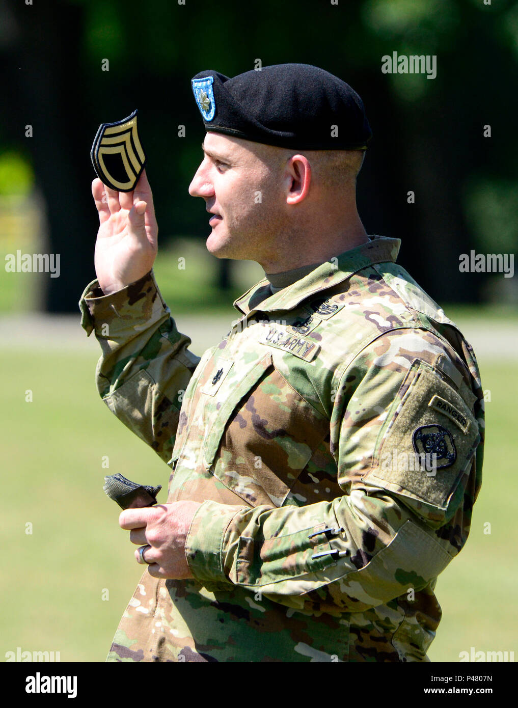 Lt. Col. Adam Cobb, outgoing 2nd Battalion, 2nd Field Artillery ...