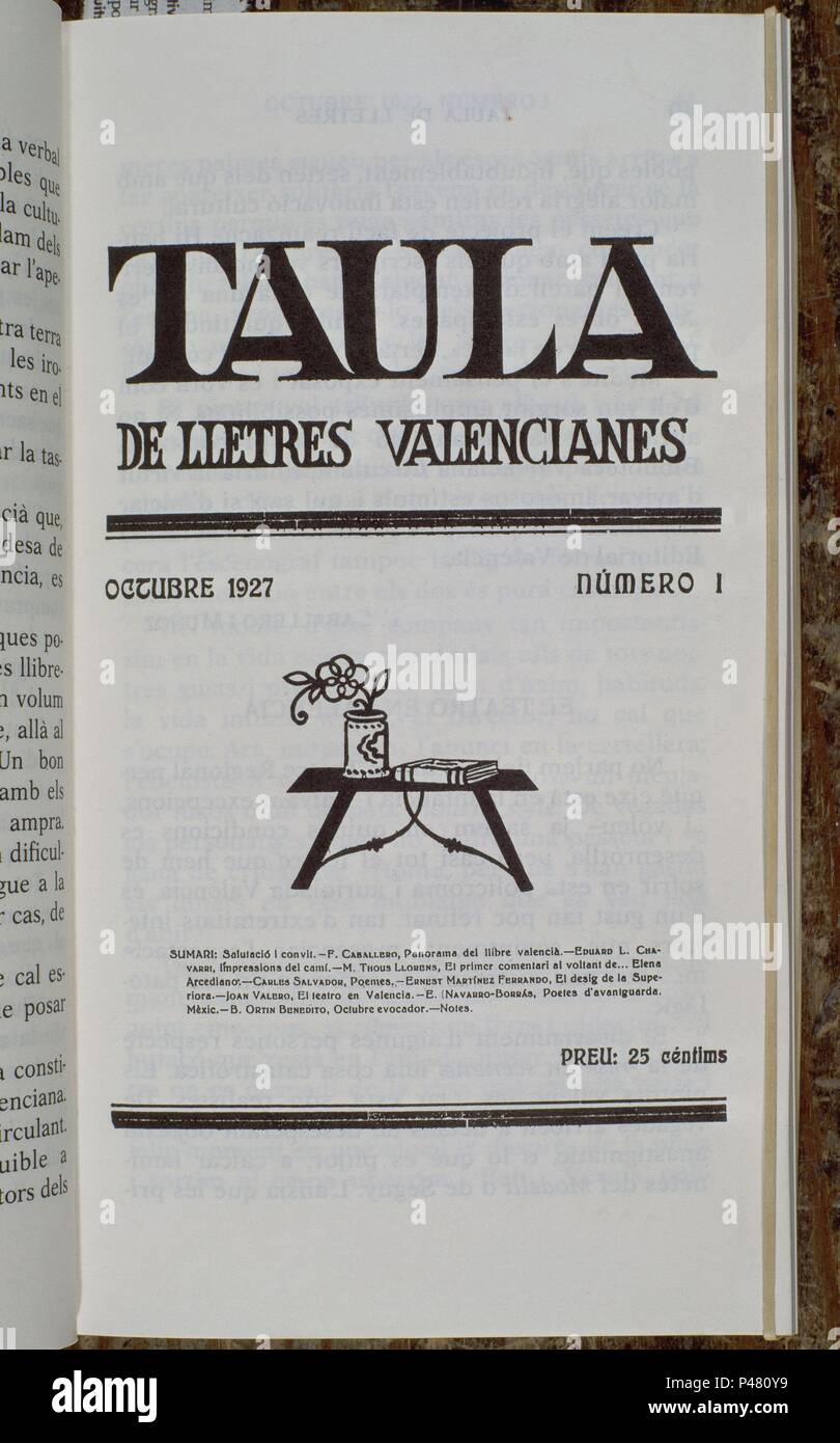 Tabla de letras hi-res stock photography and images - Alamy