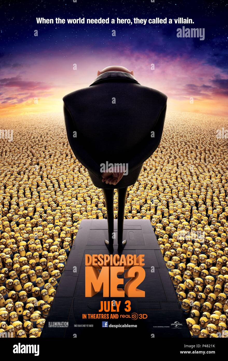 Original Film Title: DESPICABLE ME 2. English Title: DESPICABLE ME 2. Film Director: PIERRE ...