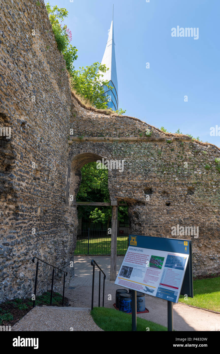 Restored medieval abbey hi-res stock photography and images - Alamy