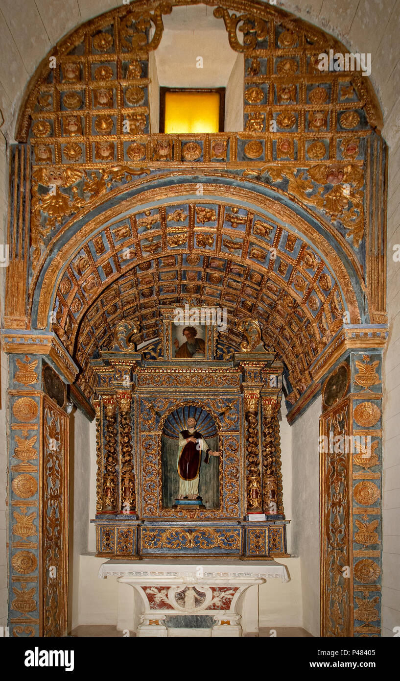 Italy Sardinia Anglona Castelsardo,Cathedral of Saint Anthony the Abbot ...