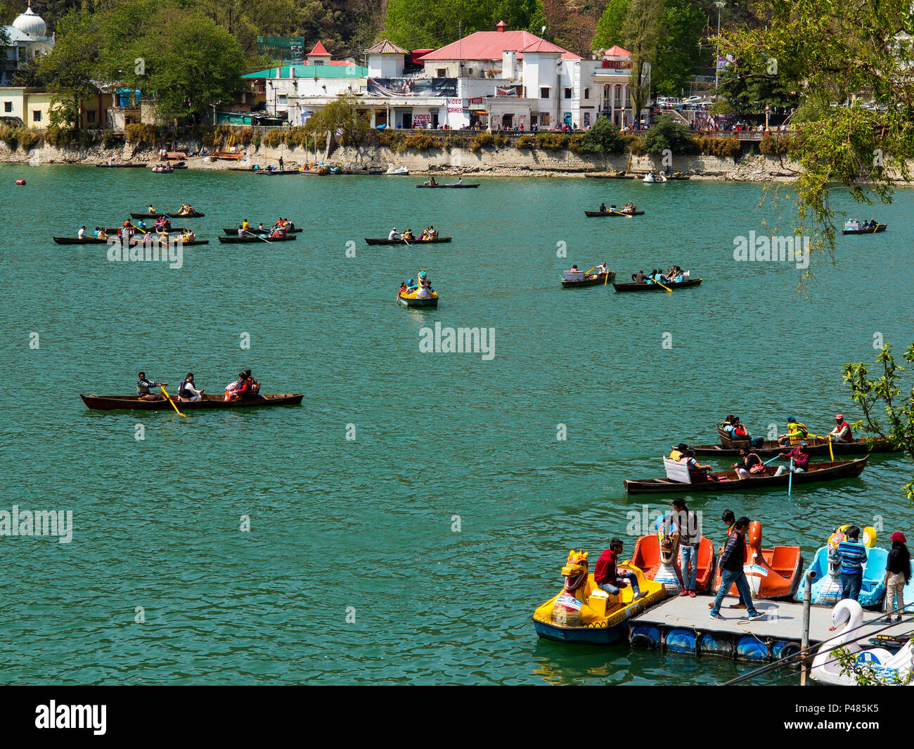 Boating at lake india hi-res stock photography and images - Alamy