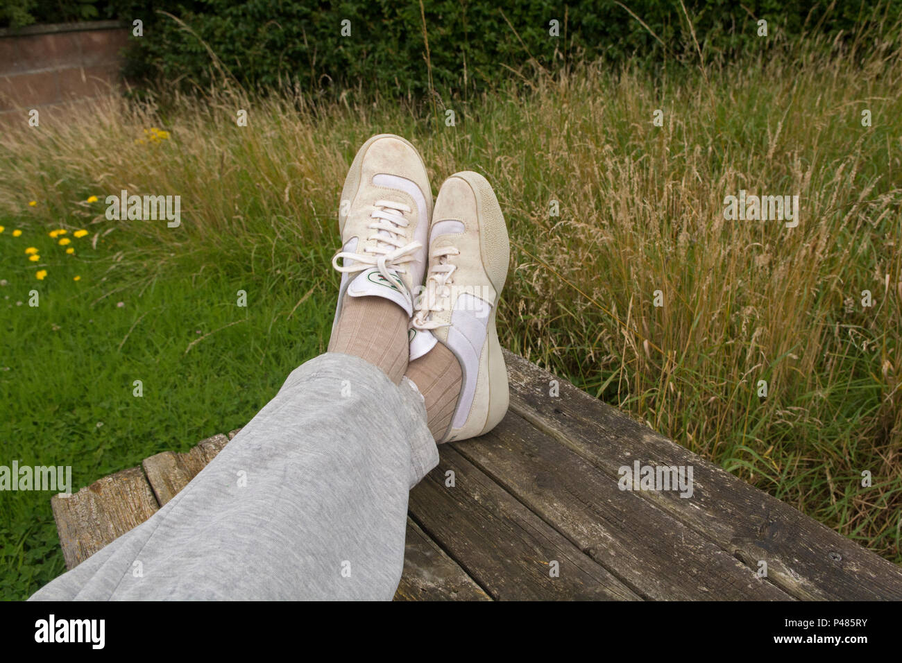 Resting your feet hi-res stock photography and images - Alamy