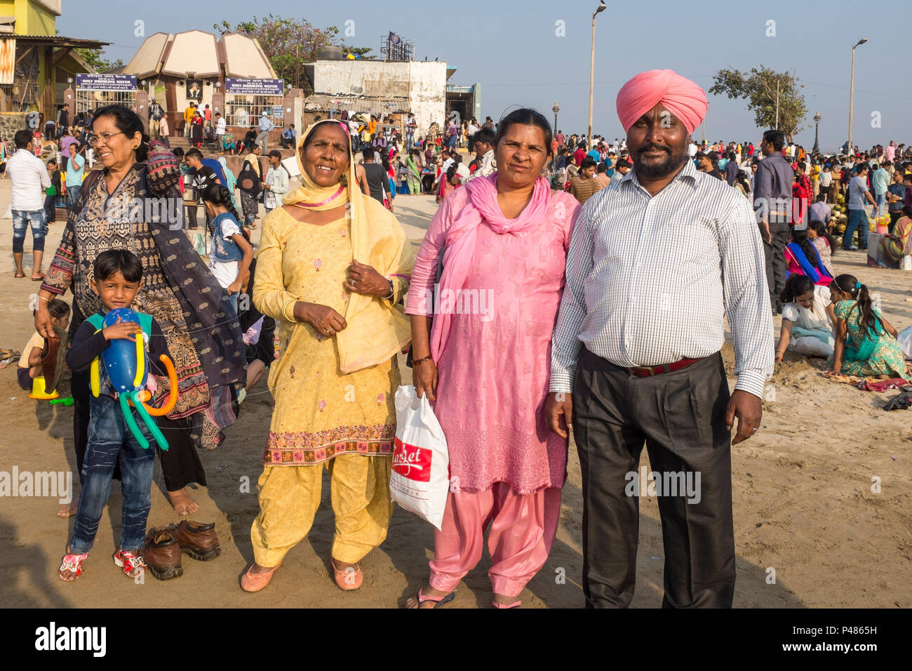 Juhu beach, Mumbai Stock Photo - Alamy