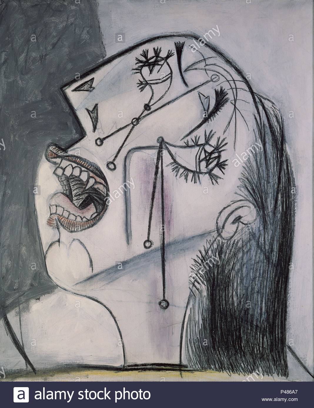 Picasso The Weeping Woman Stock Photos & Picasso The Weeping Woman ...