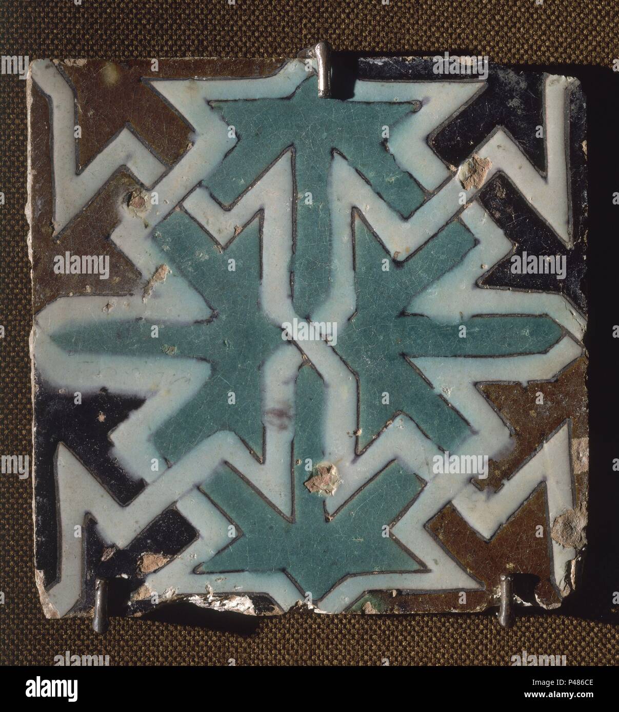 AZULEJO GRANADINO. Location: MUSEO ARQUEOLOGICO-CERAMICA ...