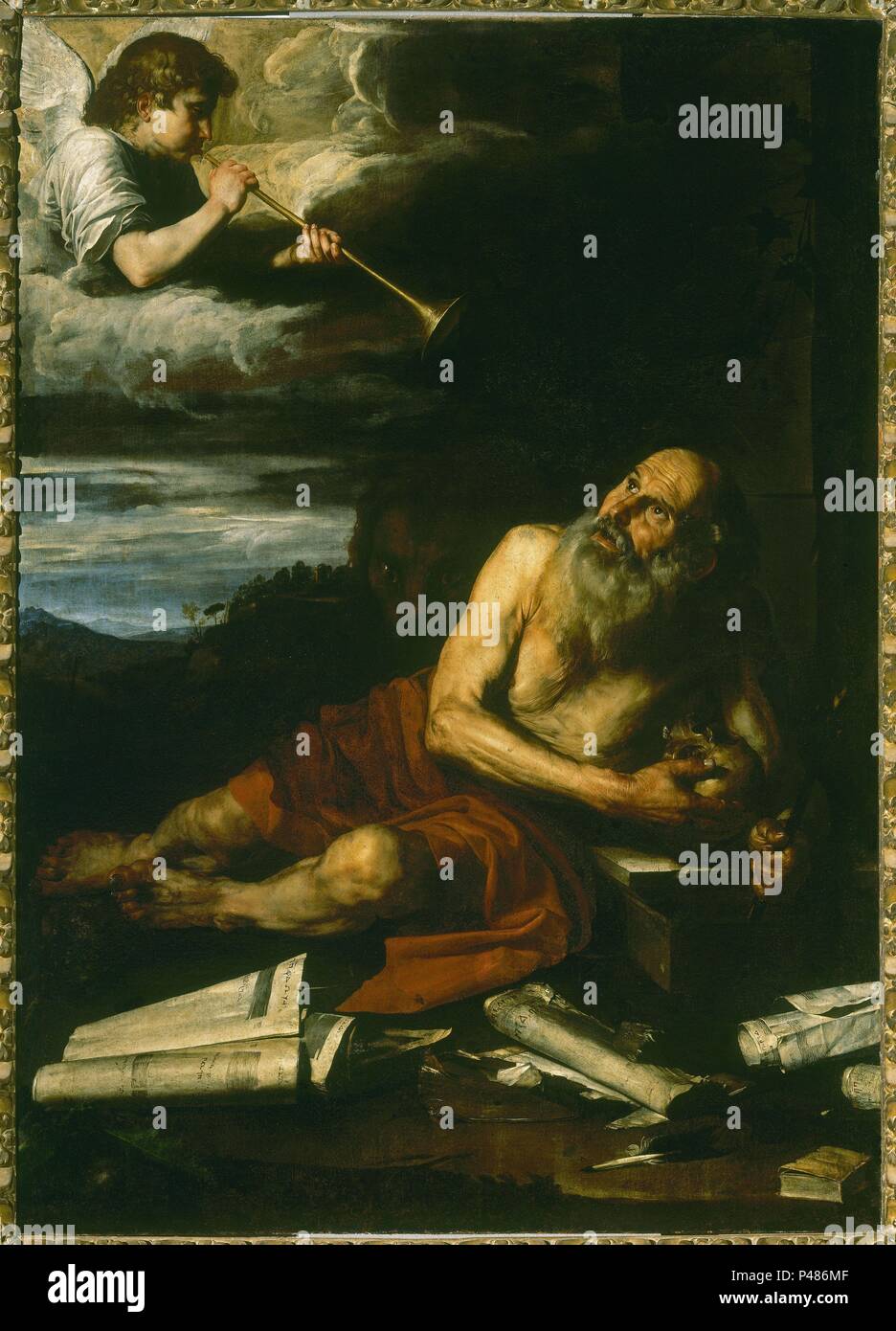The temptation of saint jerome hi-res stock photography and images - Alamy