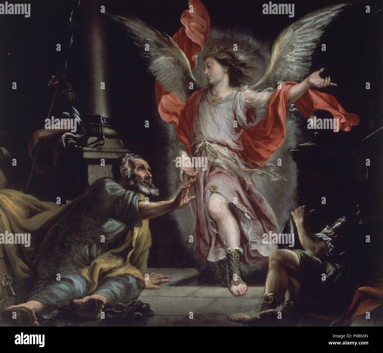 SAN PEDRO LIBERADO POR EL ANGEL. Author: Juan de Valdés Leal (1622-1690 ...