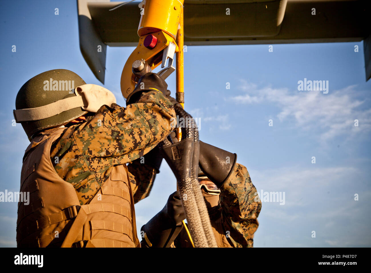U.S. Marines assigned to Logistics Operations School (LOS), Marine ...