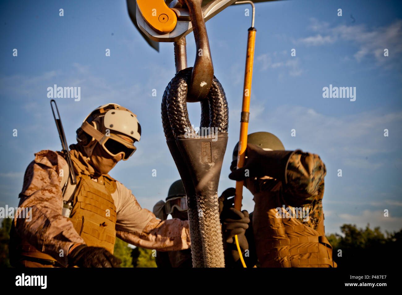 U.S. Marines assigned to Logistics Operations School (LOS), Marine ...