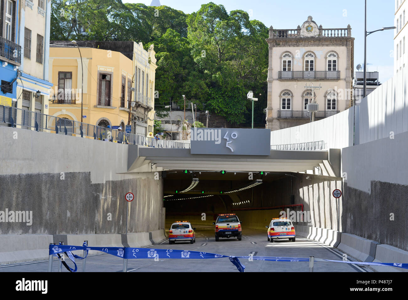 RIO DE JANEIRO/RJ - 01/03/2015 - INAUGURACAO TUNEL - Inauguracao Tunel ...