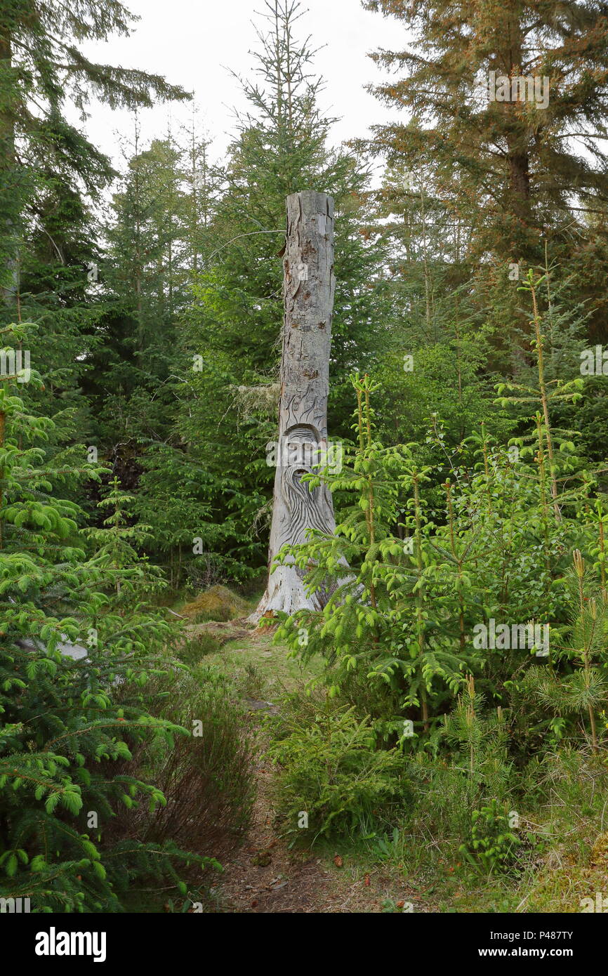 Tree carving hi-res stock photography and images - Alamy