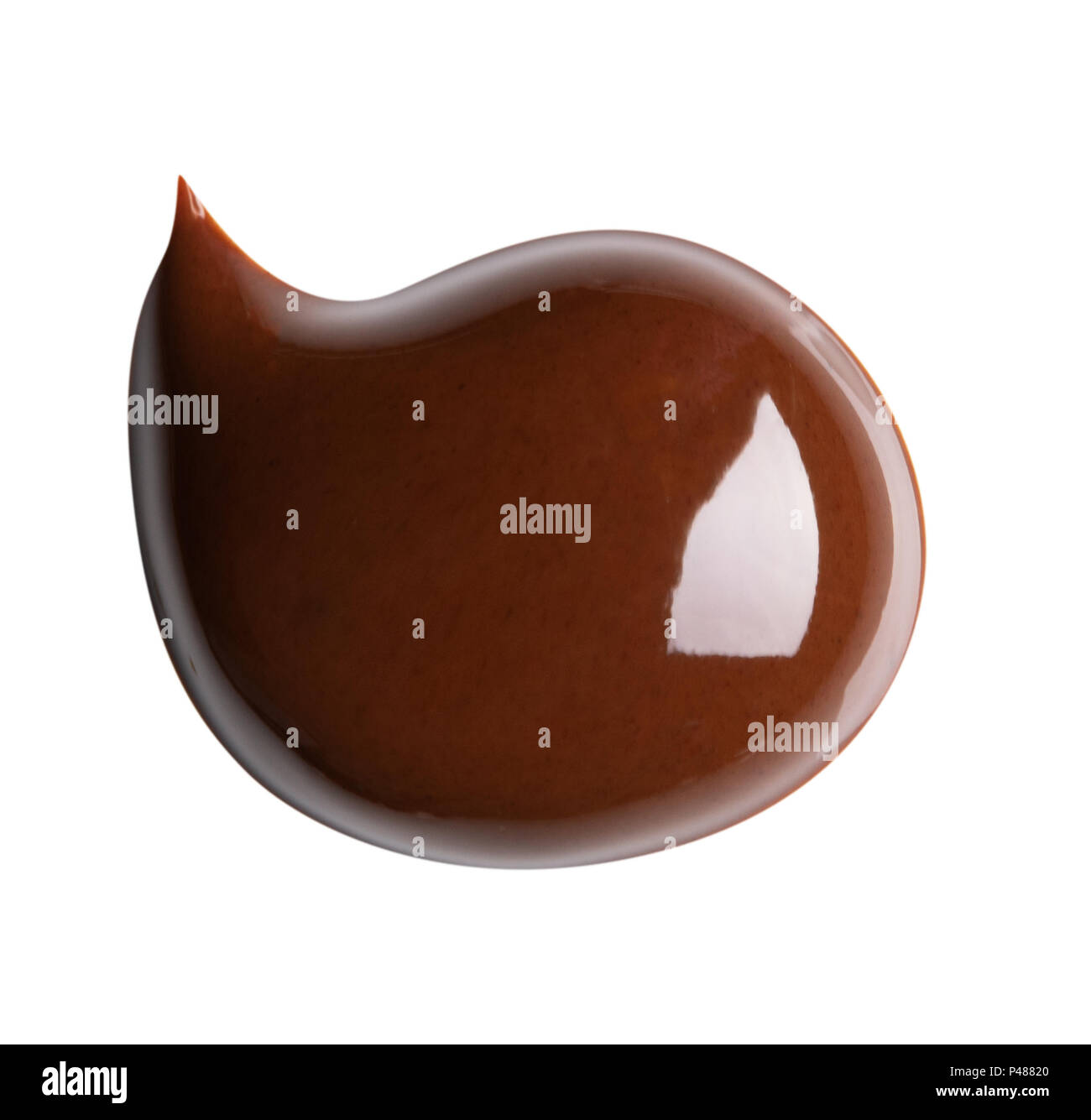 Melted chocolate isolated hi-res stock photography and images - Alamy