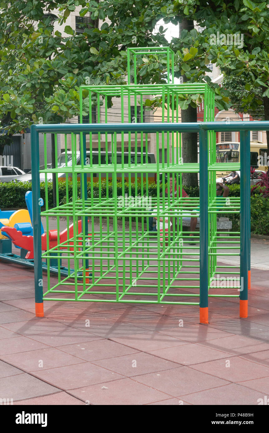 Belo Horizonte, MG - 19/03/15: Parque Infantil - trepa trepa. (Foto ...