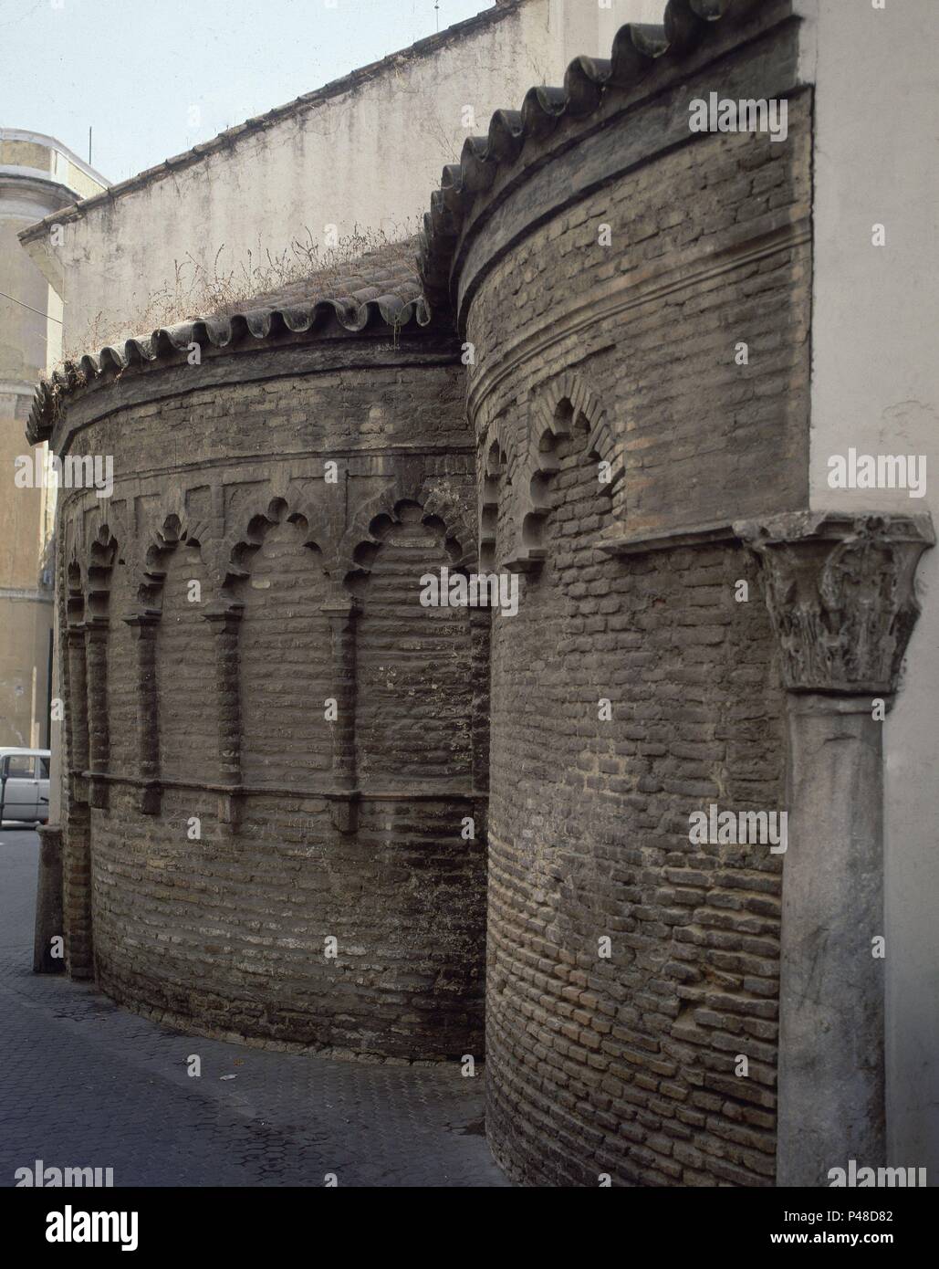 EXT- VISTA DE LOS ABSIDES-S XIV- ARQUITECTURA GOTICO MUDEJAR-. Location ...