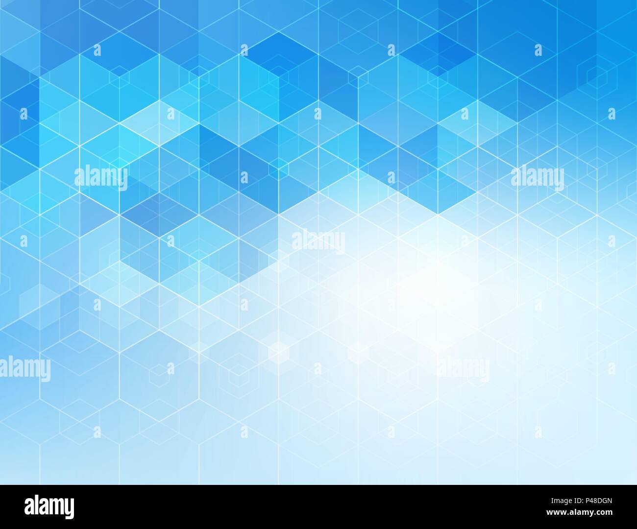 Vector Abstract science Background. Hexagon geometric design. EPS 10 ...