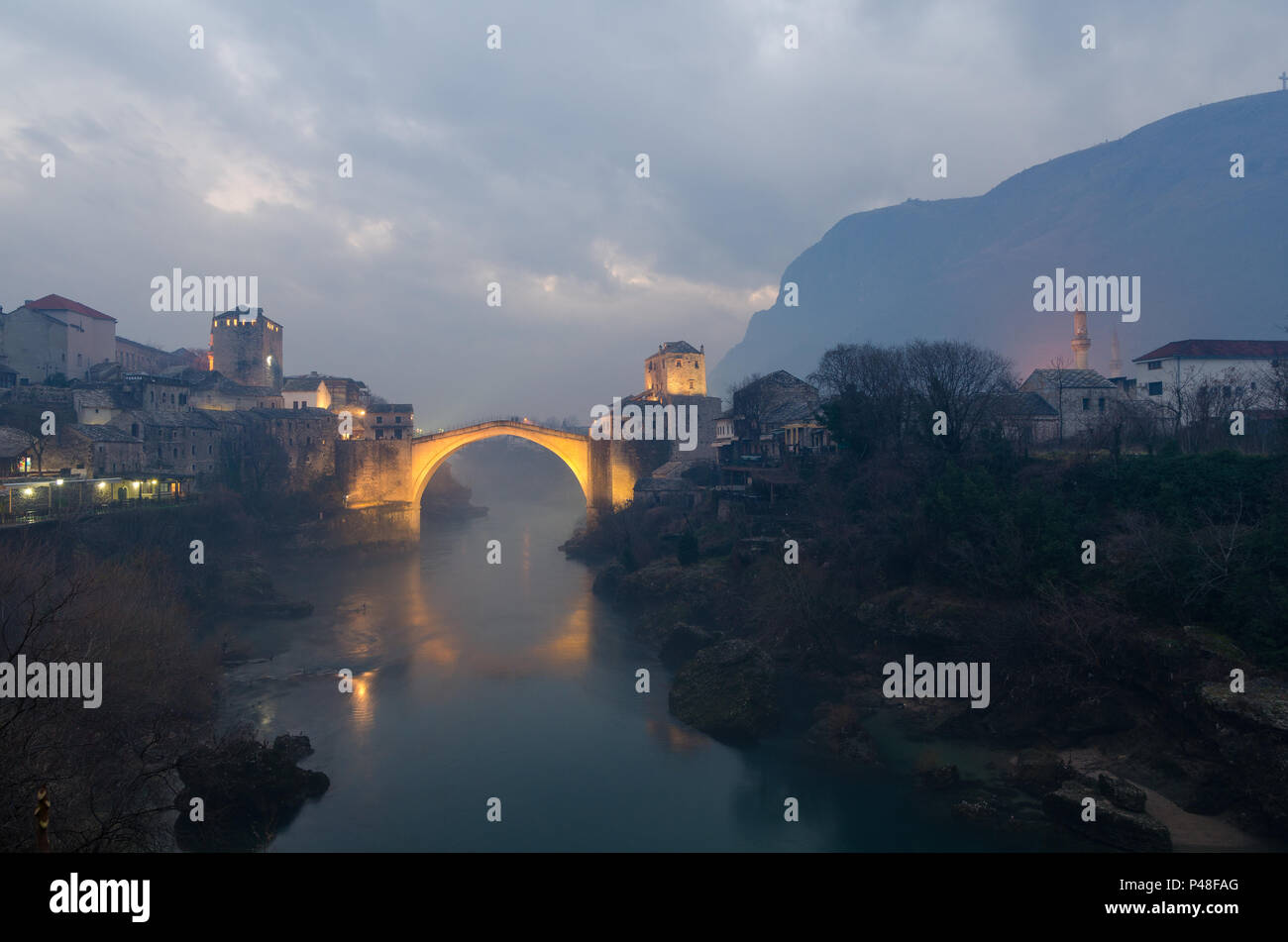 Old bridge in Mostar, Bosnia and Herzegovina Stock Photo - Alamy