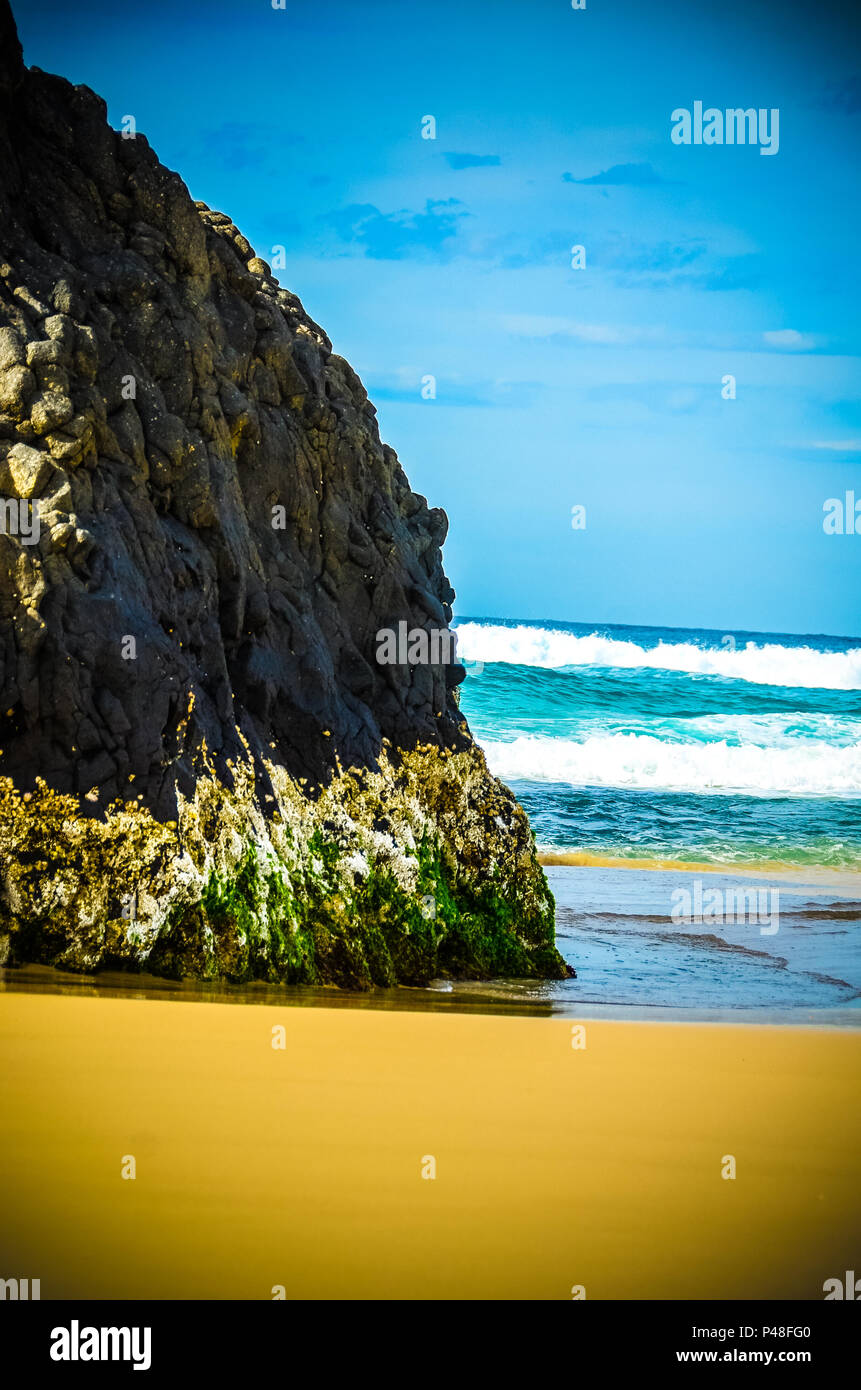beach sand and surf Stock Photo - Alamy