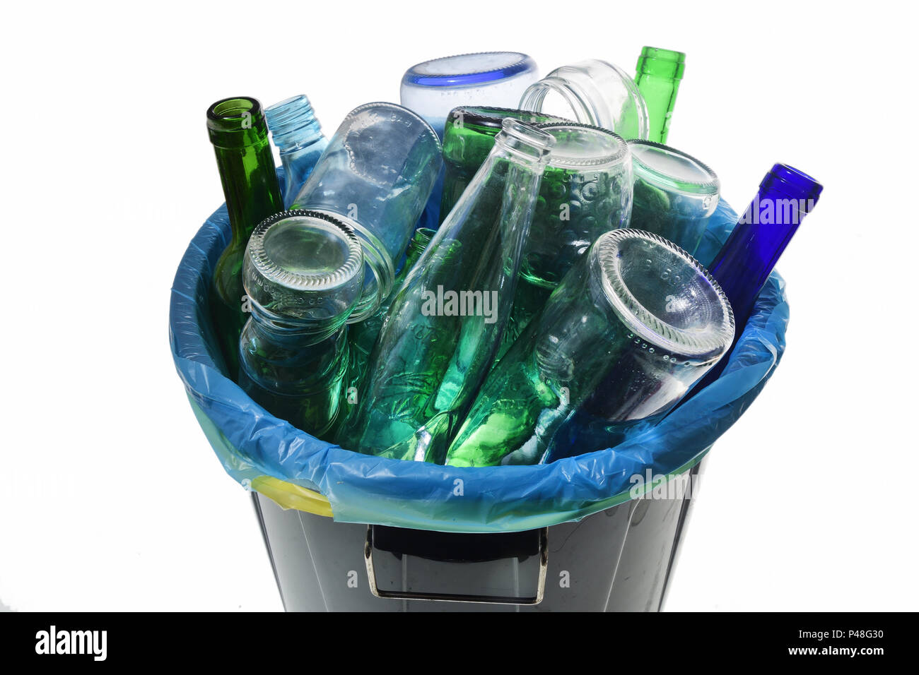 Recycling container from variety hi-res stock photography and images ...