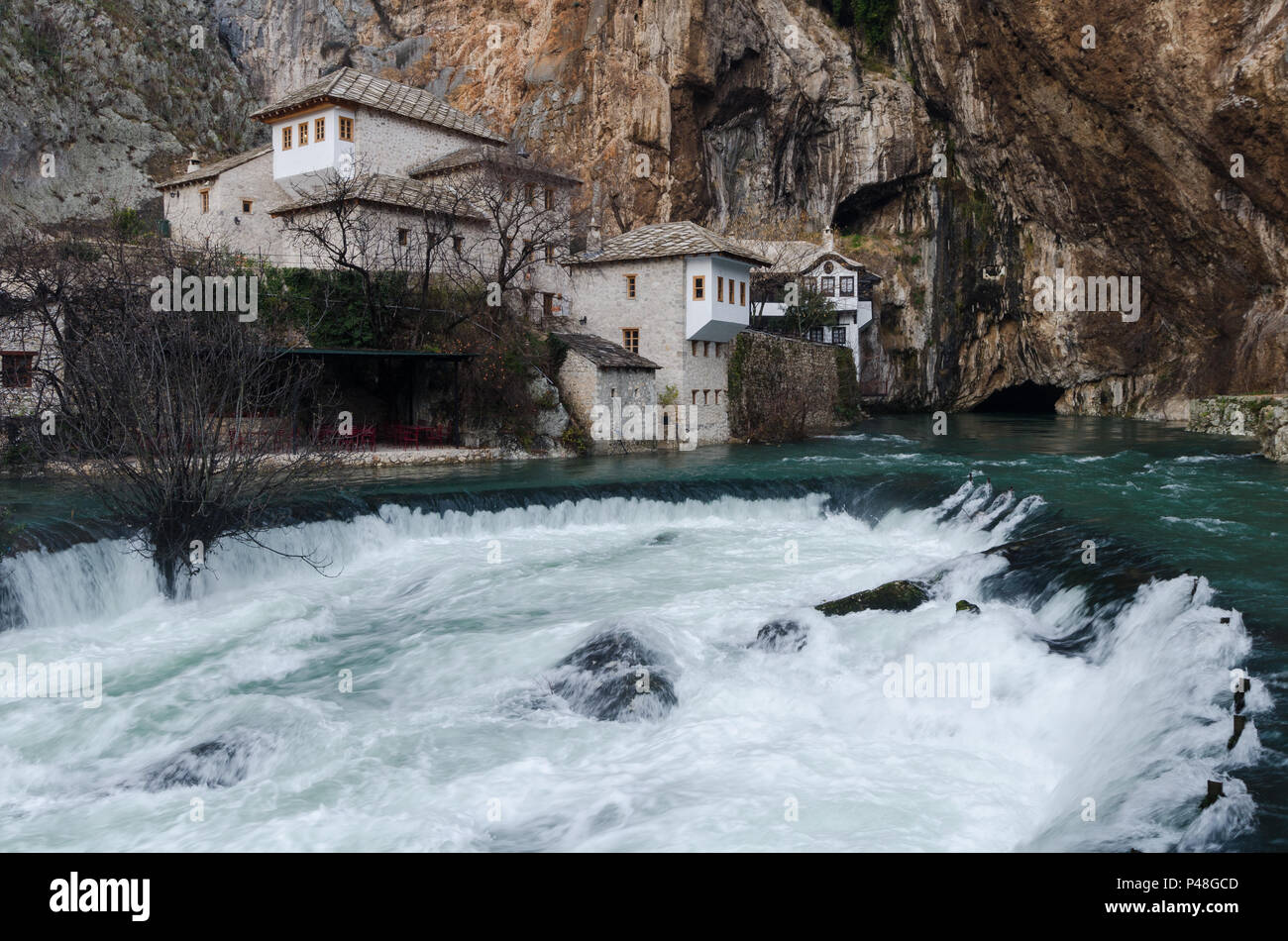 Tekija - Dervish house and Buna river spring, Blagaj, Bosnia and ...
