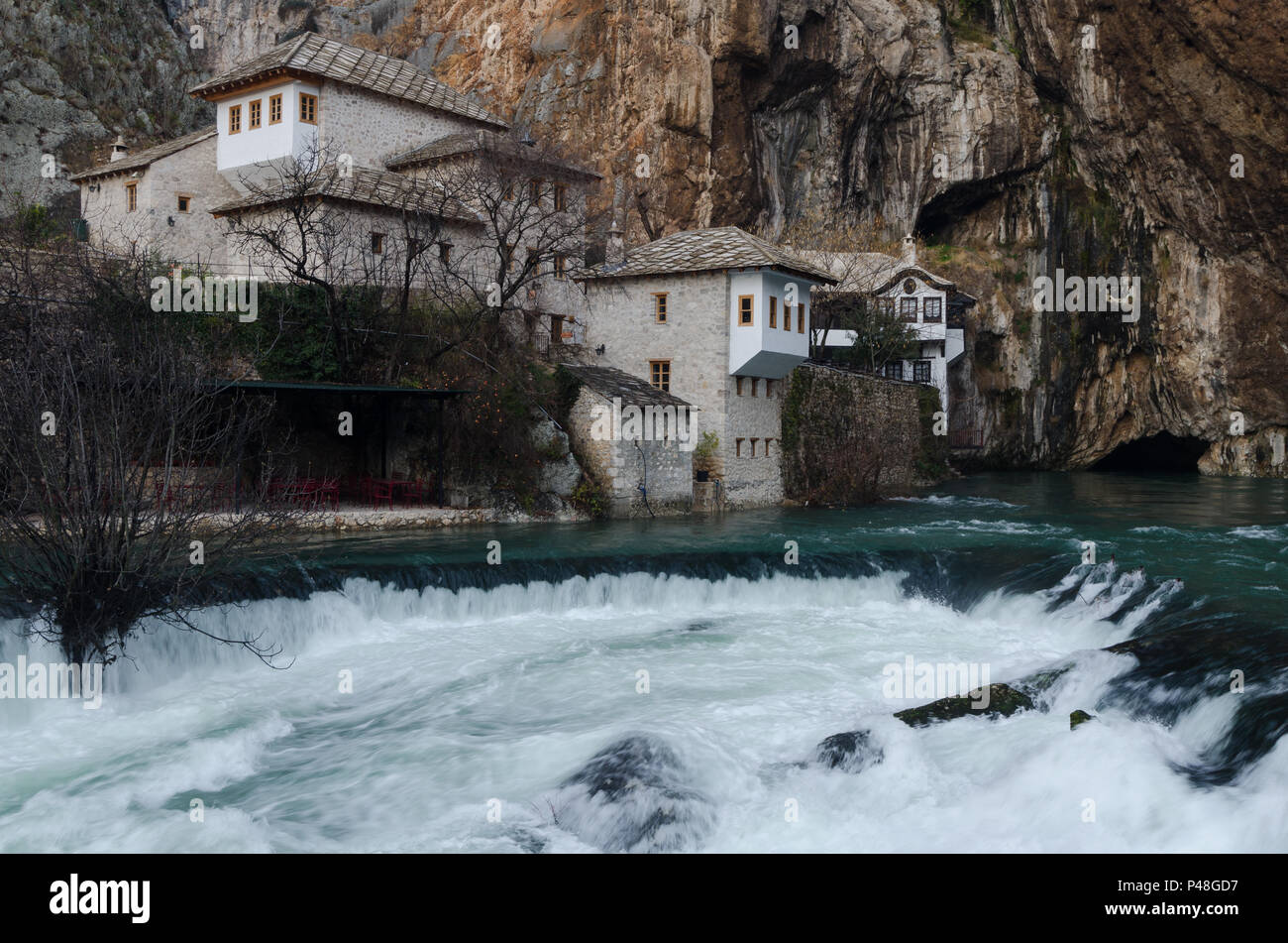Tekija - Dervish house and Buna river spring, Blagaj, Bosnia and ...
