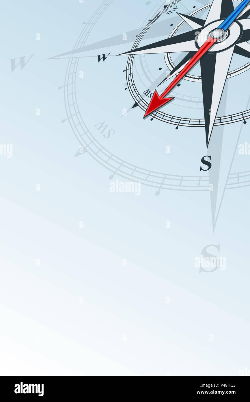 compass southwest background vector illustration Stock Vector Image ...
