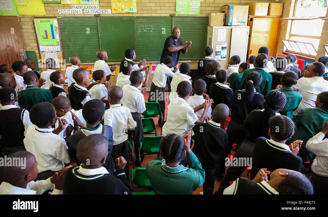 Johannesburg, South Africa, October 26, 2011, African Children in ...