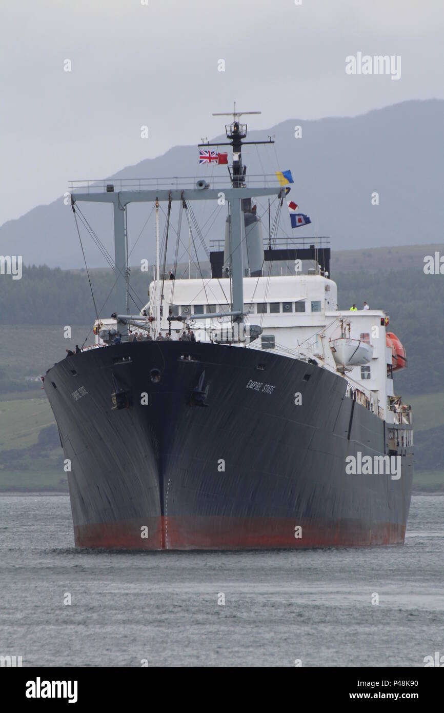TS Empire State VI (T-AP-1001), a training vessel operated by the SUNY ...