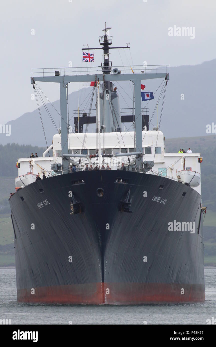 TS Empire State VI (T-AP-1001), a training vessel operated by the SUNY ...