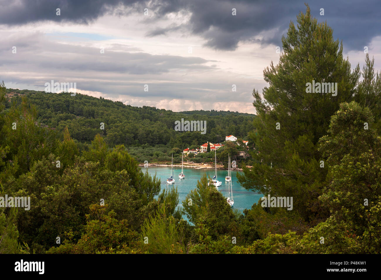Gradina bay korcula croatia hi-res stock photography and images - Alamy