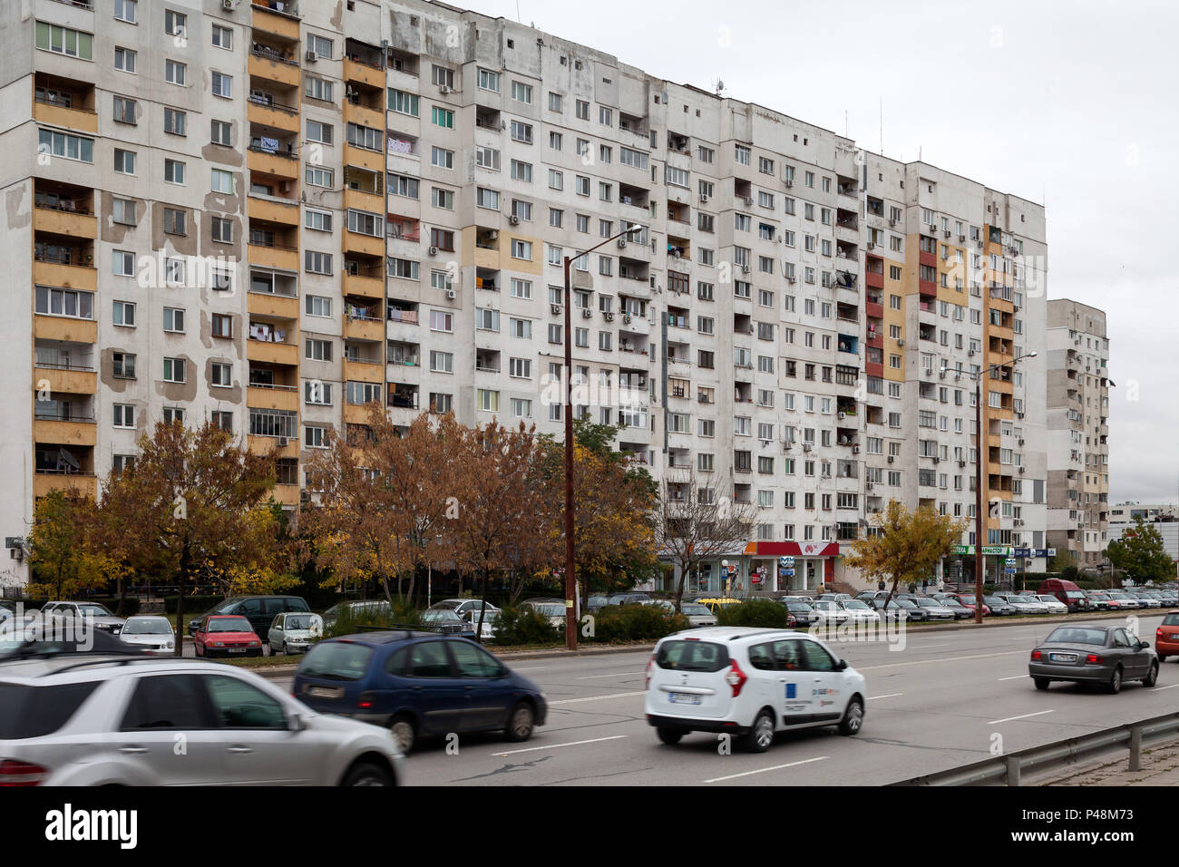 Sofia, Bulgaria, prefabricated building Stock Photo - Alamy