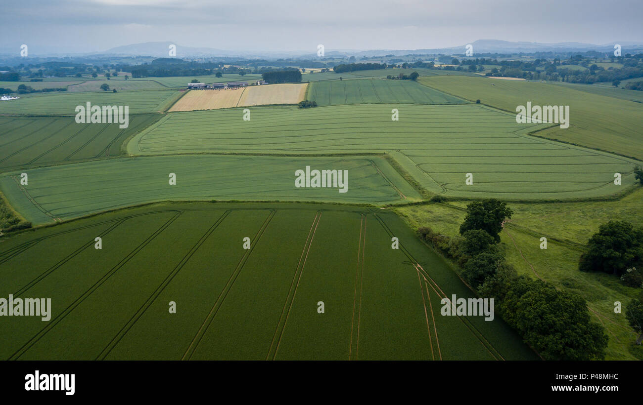 Farmed fields hi-res stock photography and images - Alamy