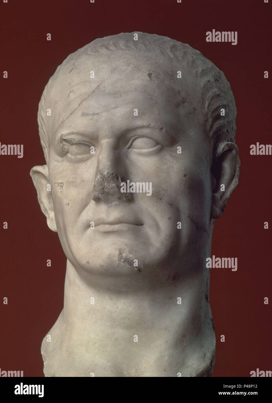 VESPASIANO - ITALICA SIGLO I. Location: MUSEO ARQUEOLOGICO-COLECCION ...