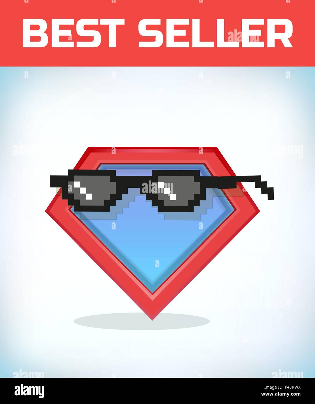 Superhero icon - Superhero logo. Super hero shield with black cool ...