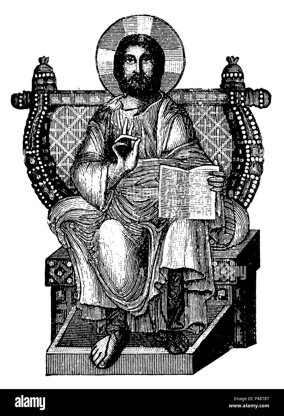 Mosaic of jesus Cut Out Stock Images & Pictures - Alamy