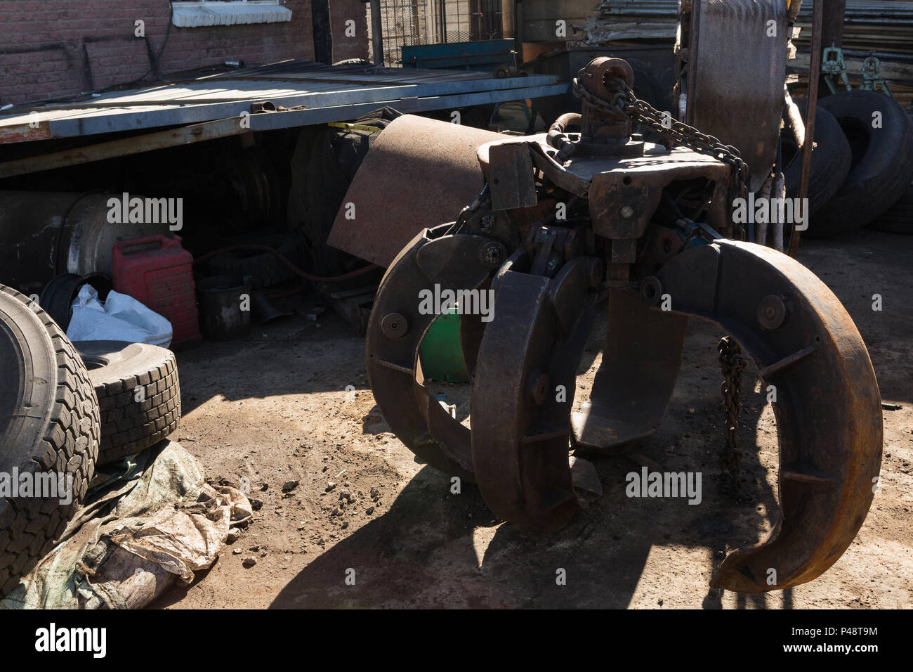 Metal recycling machine hi-res stock photography and images - Alamy