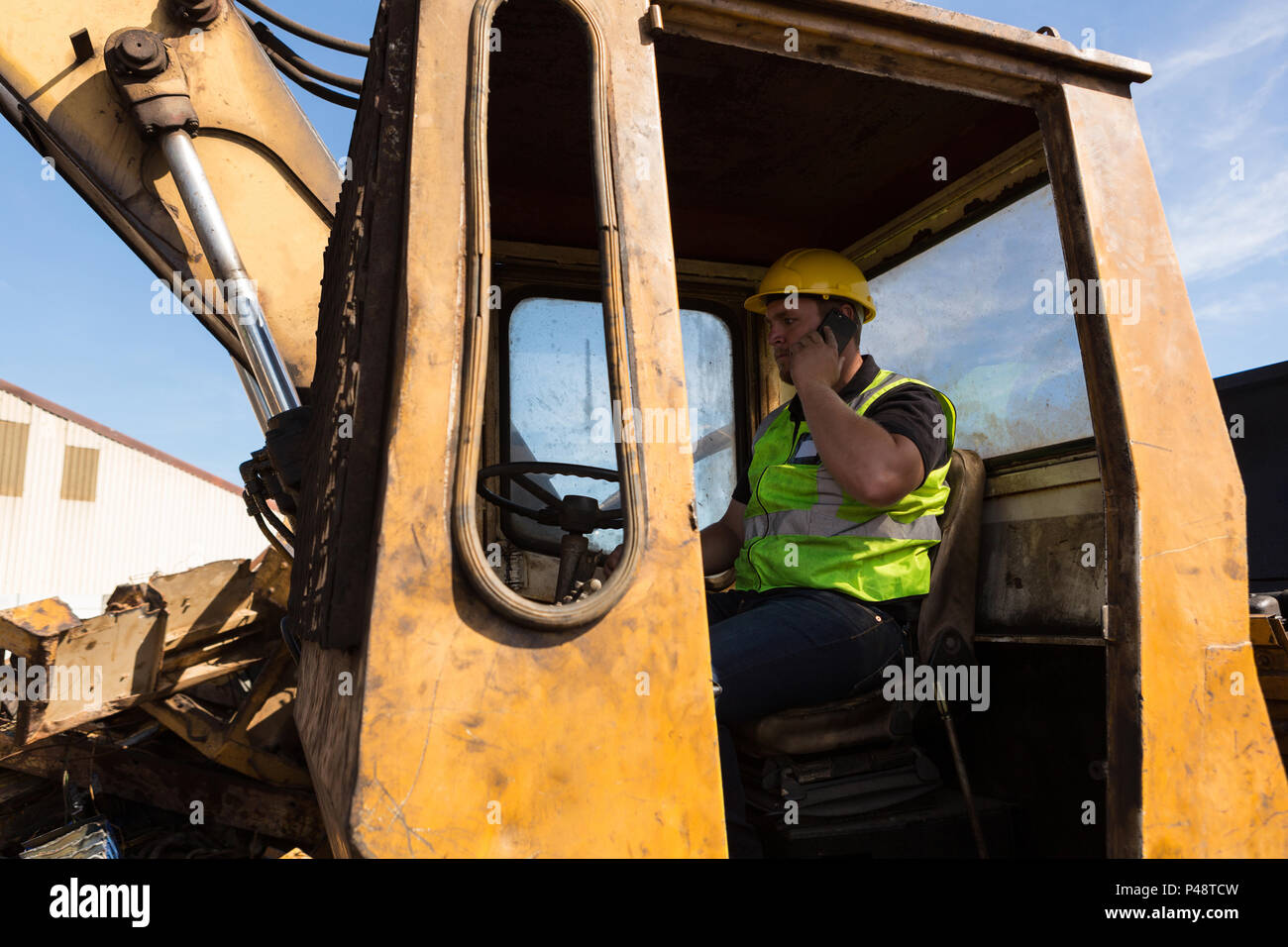 Man operating smartphone hi-res stock photography and images - Alamy