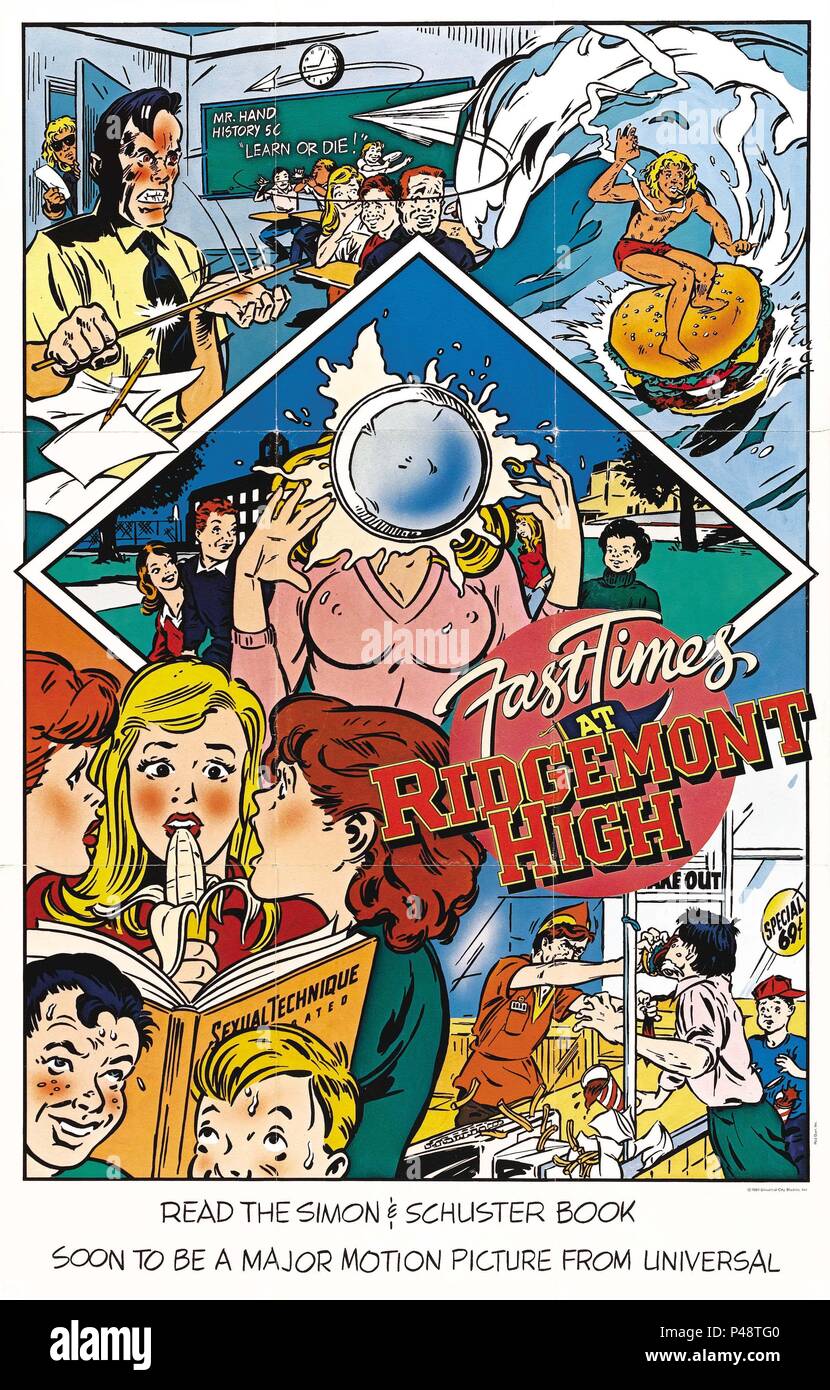 Original Film Title: FAST TIMES AT RIDGEMONT HIGH. English Title: FAST ...