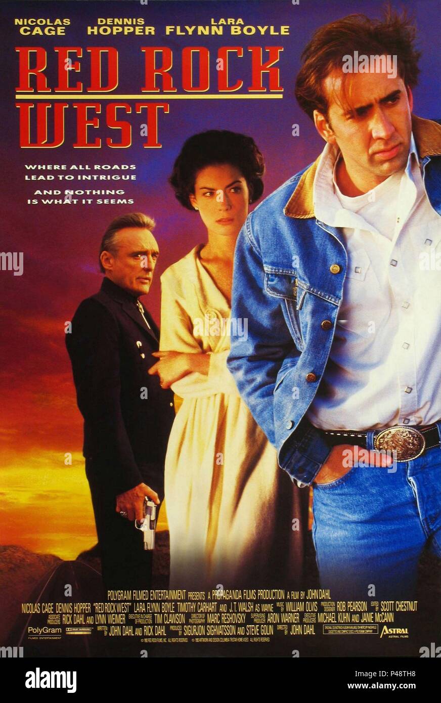 Original Film Title: RED ROCK WEST. English Title: RED ROCK WEST. Film ...