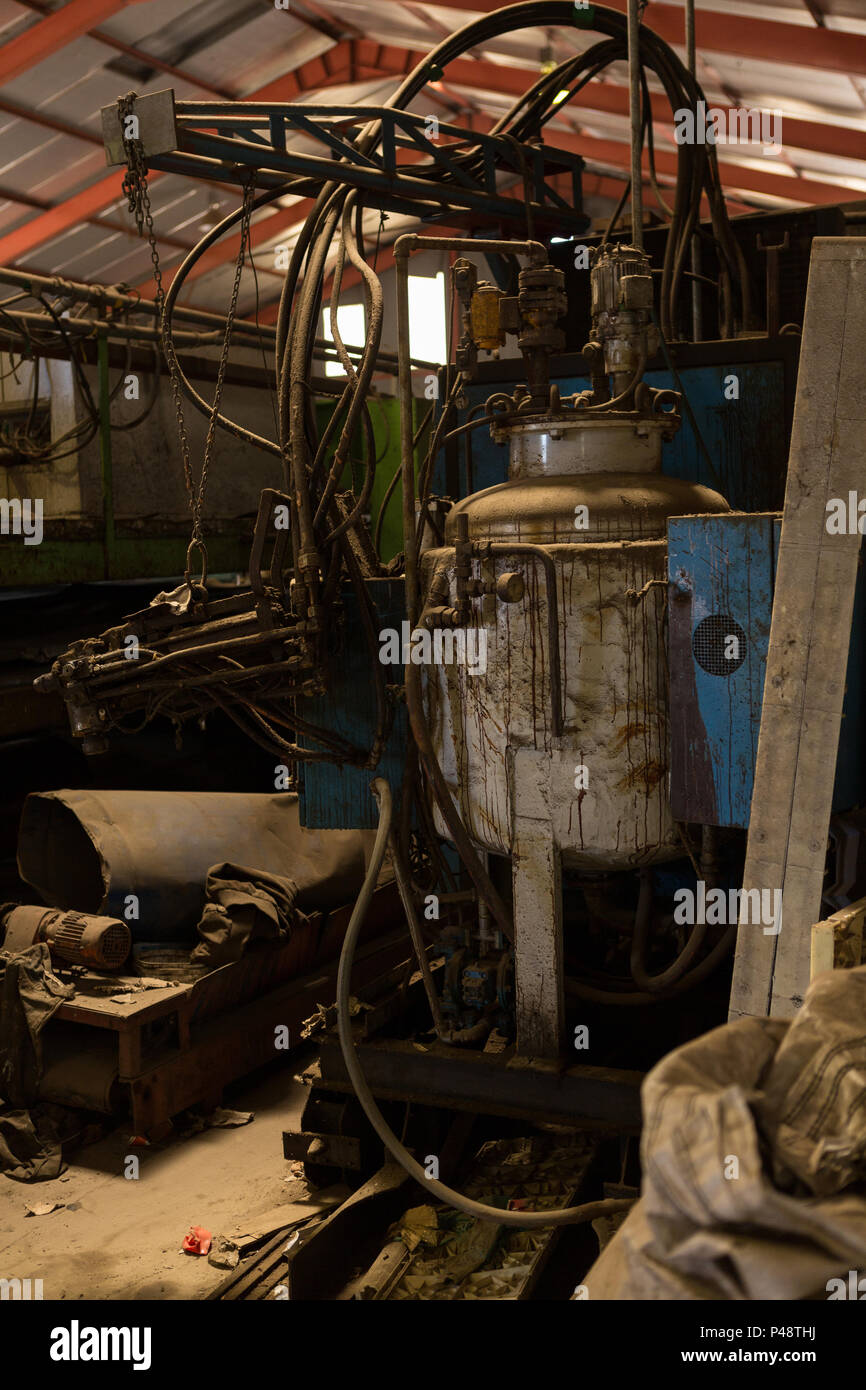 Old machinery at scrapyard Stock Photo - Alamy
