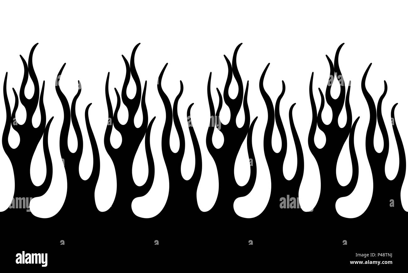 Hot rod flame design hi-res stock photography and images - Alamy