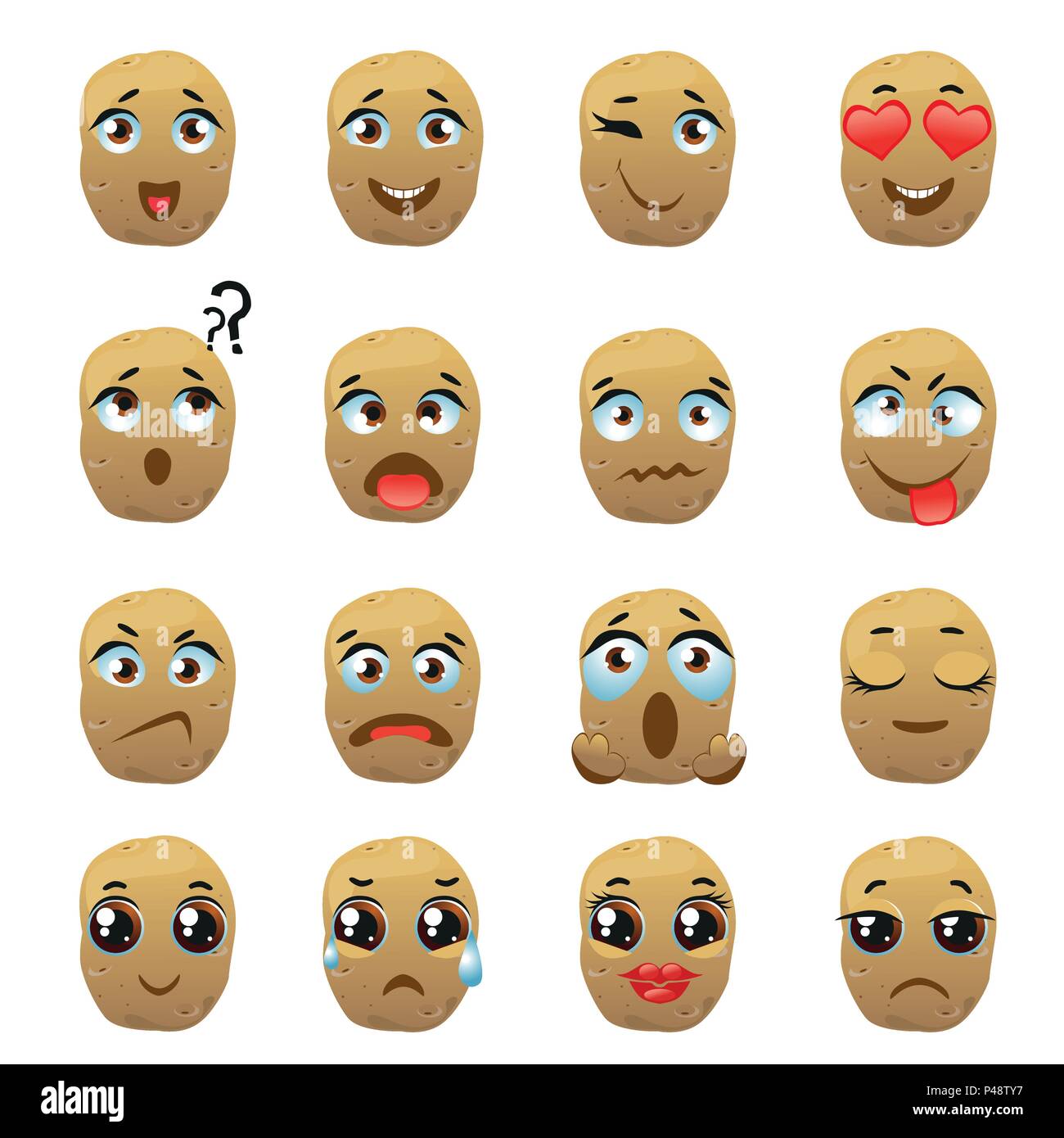 Emojis vector vectors hi-res stock photography and images - Alamy