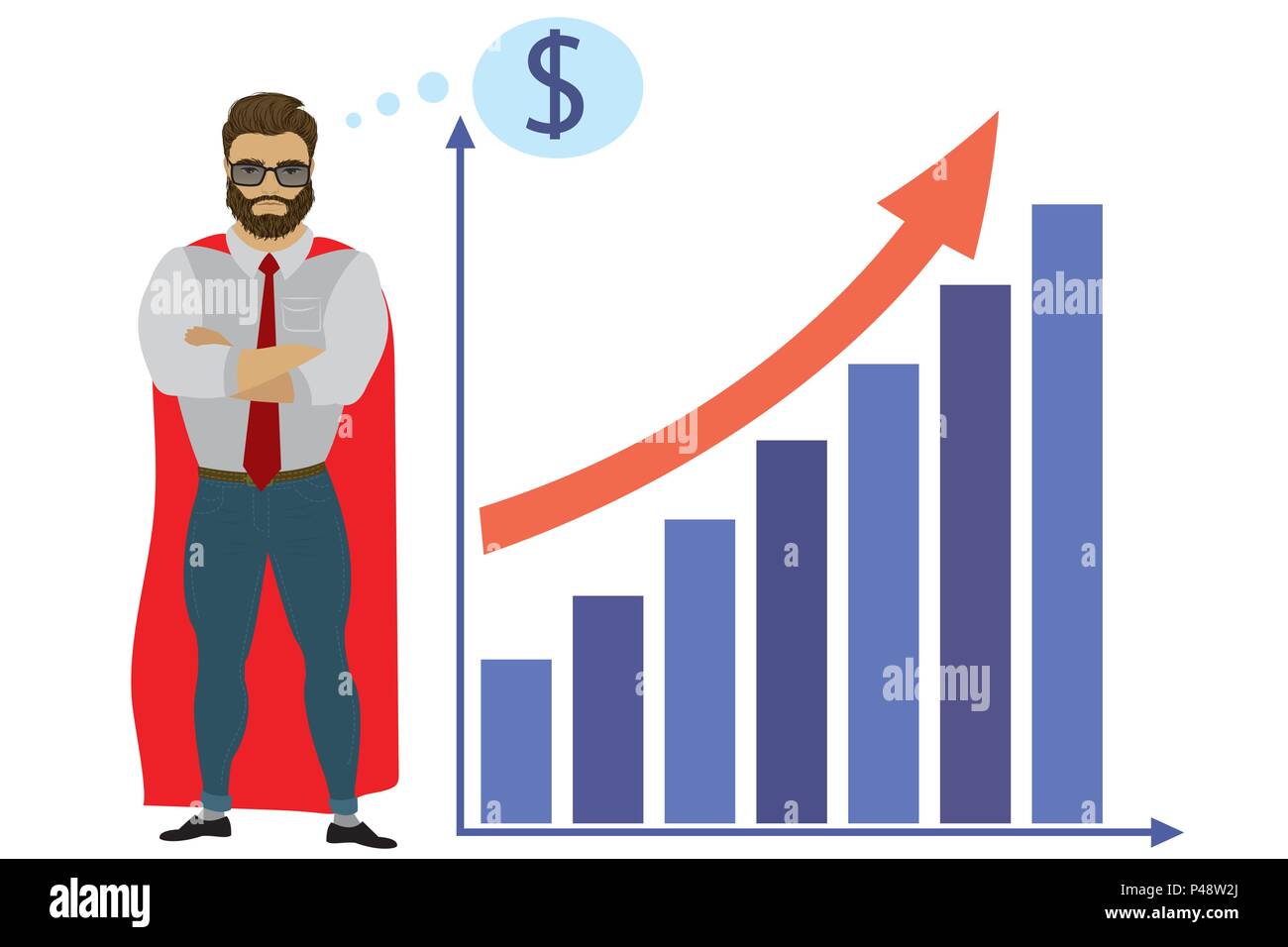 Chart growth super hi-res stock photography and images - Alamy