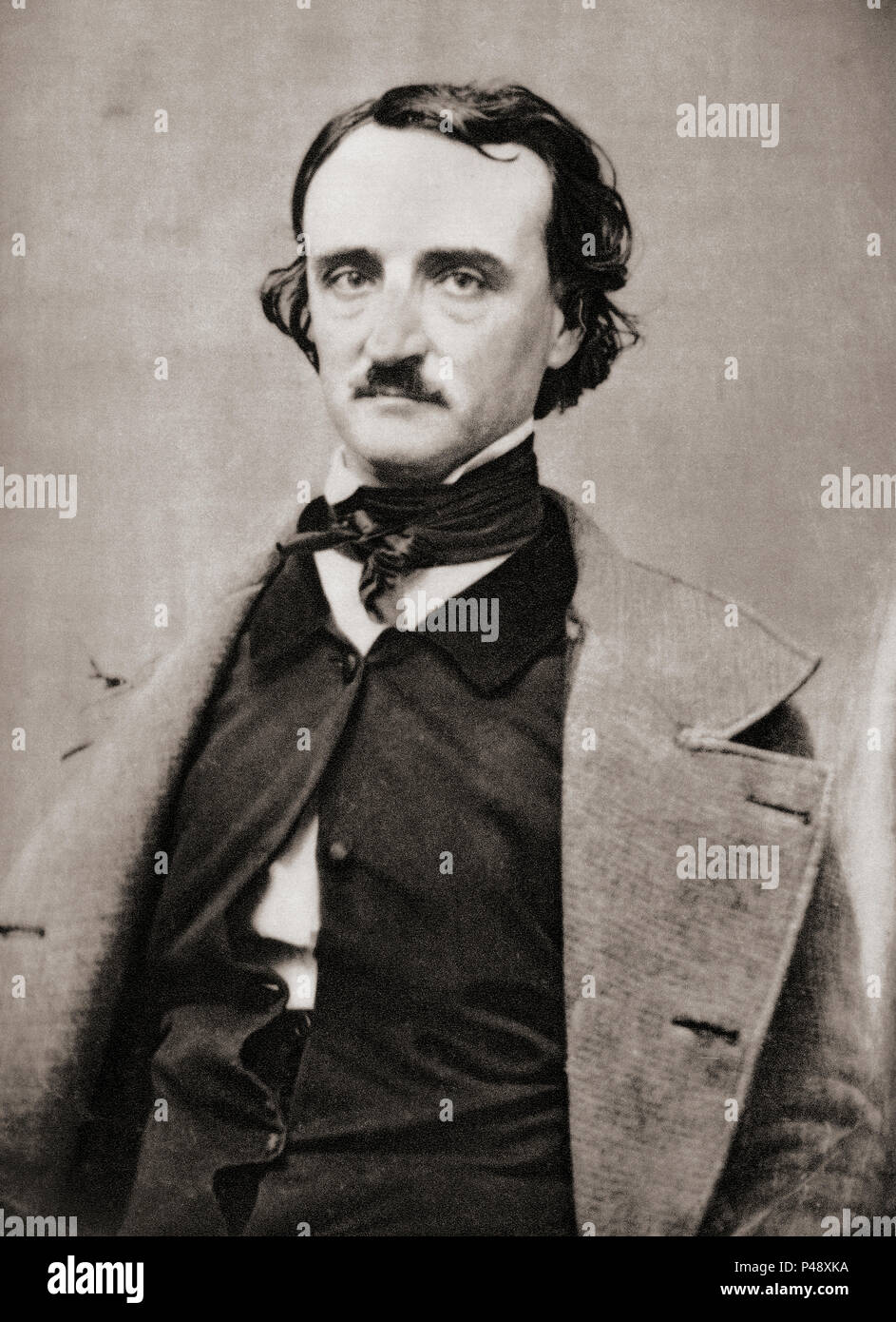Edgar Allan Poe, 1809 – 1849. American writer, editor, and literary ...