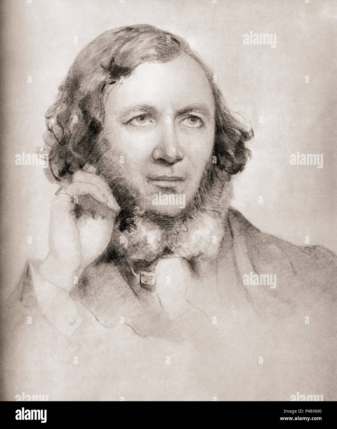 Robert Browning, 1812 – 1889. English poet and playwright. From a ...