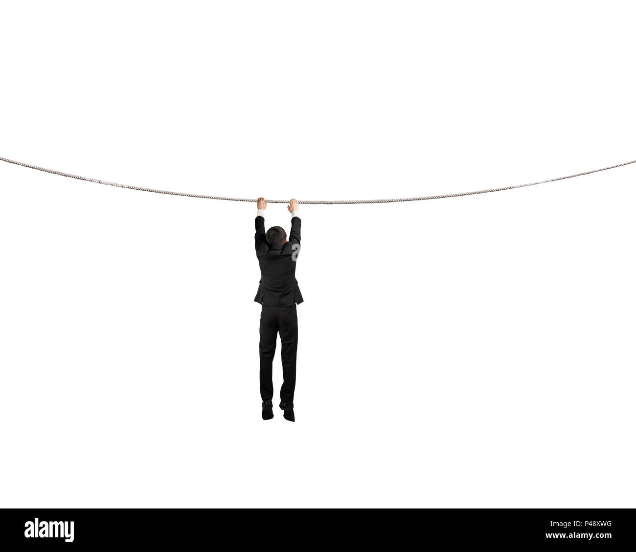 Person hanging Cut Out Stock Images & Pictures - Alamy